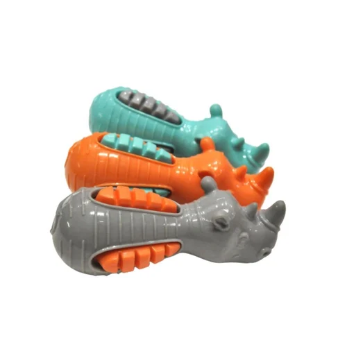 TPR RUBBER RHINO TOY - Hazel and Ku